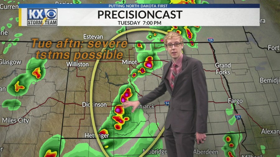 Monday afternoon temperature touch with meteorologist Michael Gonzalez