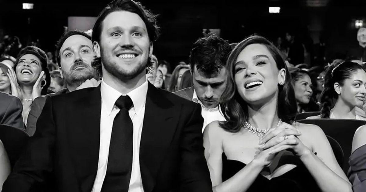 'Oh to relive this day': Hailee Steinfeld and Josh Allen celebrate ...