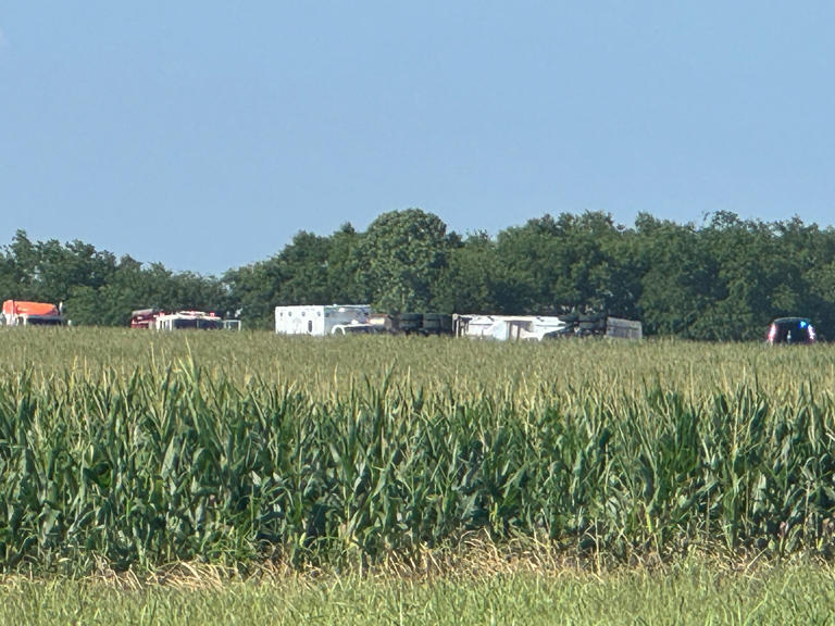 Stretch of Grayson County road shut down after wreck prompts large ...