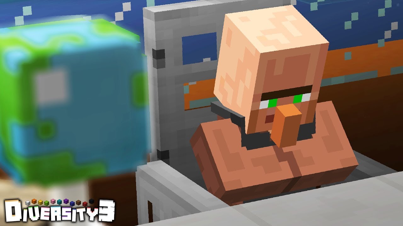 The strangest villager in Minecraft (Diversity 3 adventure)
