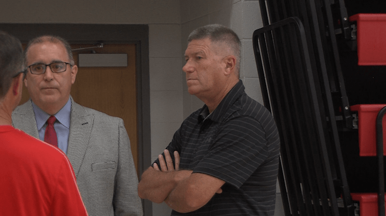 Grove community meets new head boys basketball coach
