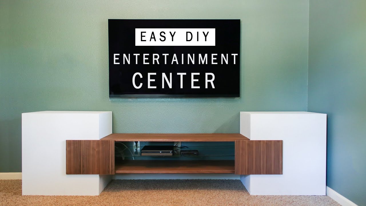 How to build a DIY TV stand or media console