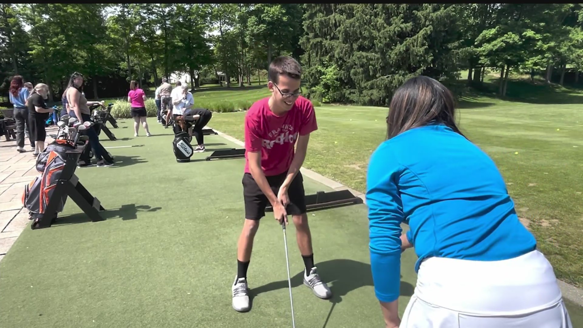Sight for All United hosts golf clinic for visually impaired
