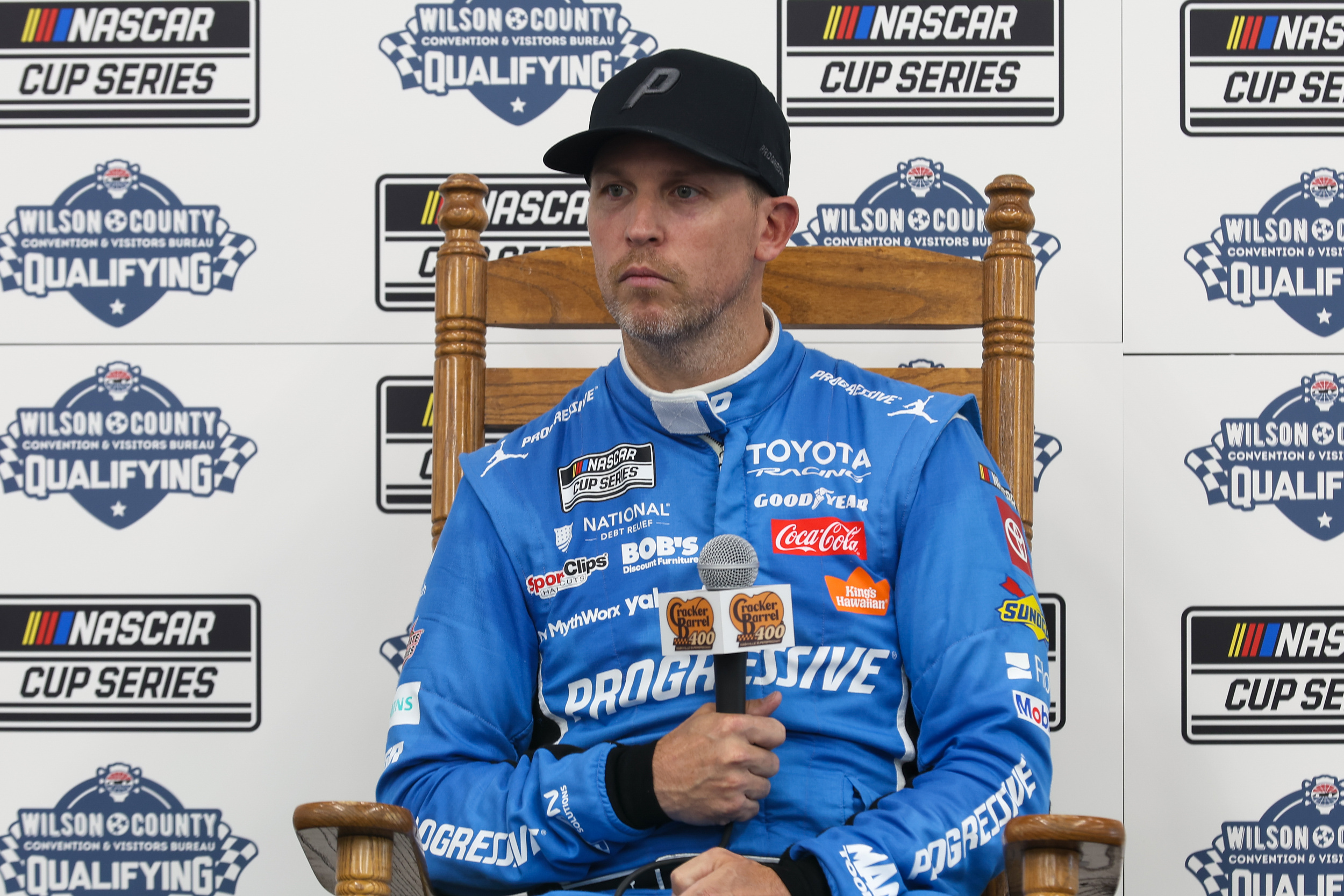 Denny Hamlin never thought he would catch Kyle Busch on NASCAR's wins list