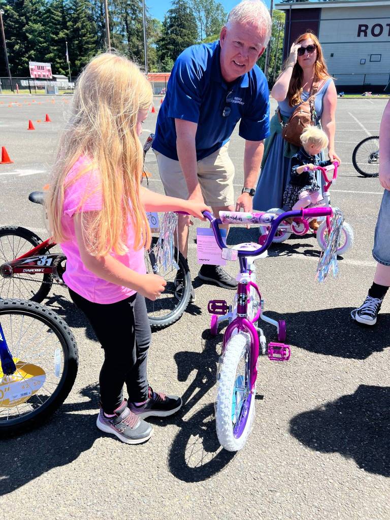 Inaugural Montesano Police Department bike rodeo a success
