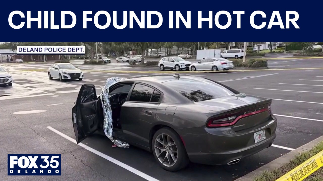 DeLand mom charged after 3-year-old left in hot car, police say