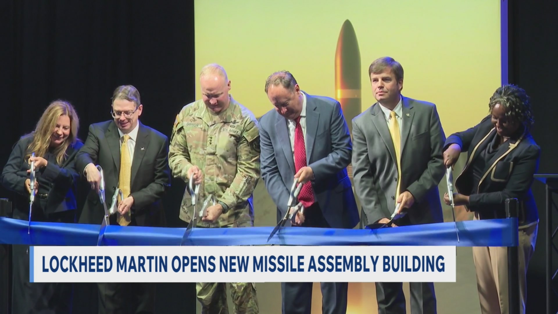 Lockheed Martin opens new missile assembly building