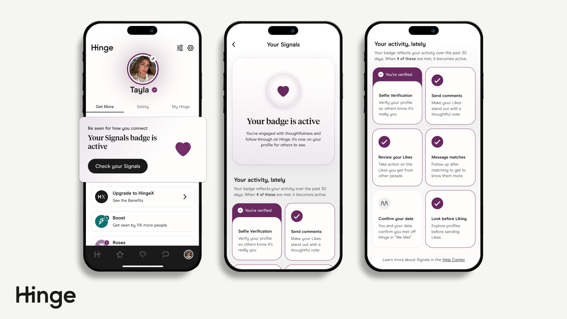 Hinge officially launches a badge that signals good dating behavior