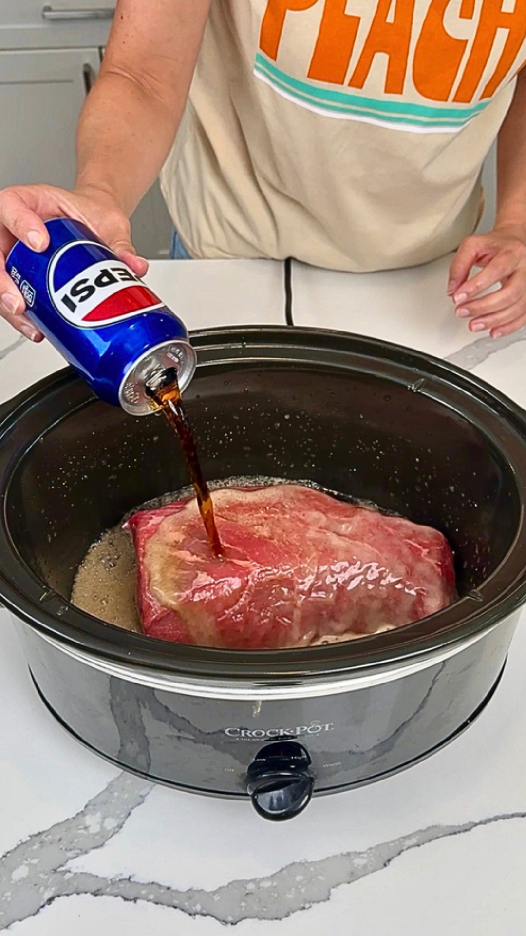 Simple 4 ingredient crockpot roast dinner
