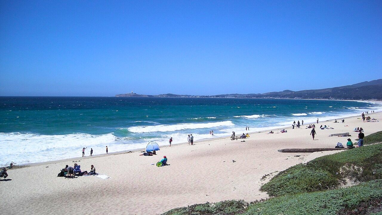 Half Moon Bay has tide pools the color of sea glass and waves the size ...