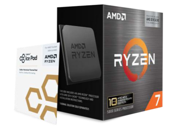 AMDがSocket AM4の10周年記念モデル「Ryzen 7 5800X3D」を発表、AM5は2029年まで継続