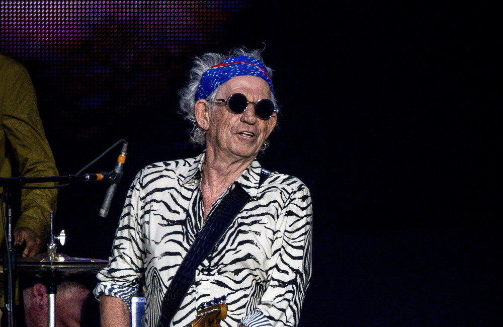 Keith Richards has become a great-grandfather for the first time