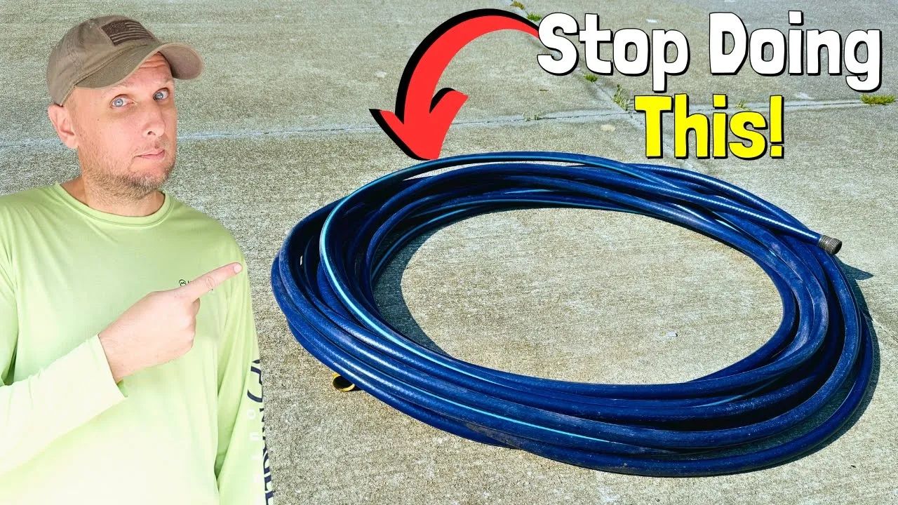 I never get tangled hoses anymore! 🌊