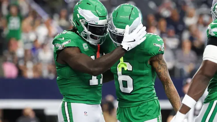 What AJ Brown trade means for DeVonta Smith, Makai Lemon as Eagles WR ...