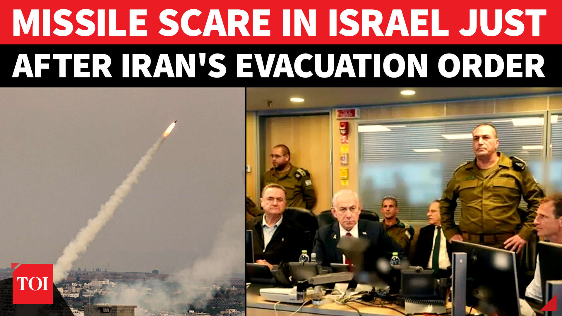 Israel hit by rocket alerts hours after Iran's evacuation warning ...