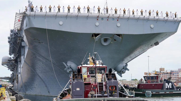 22nd MEU at Camp Lejeune returns home after 10-month deployment