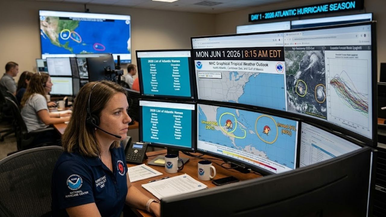 Hurricane season opens — NHC watching 2 areas near Florida