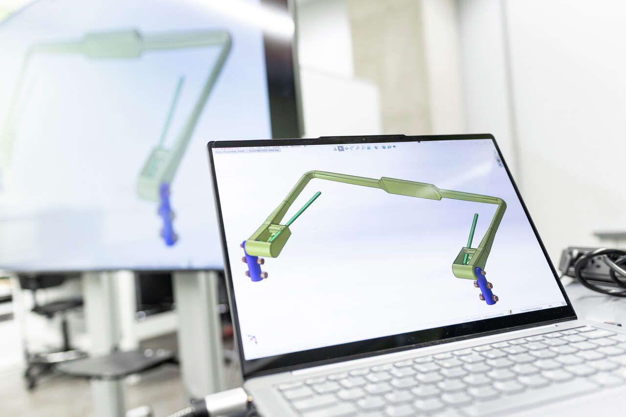 UTD team redesigns tool cart handle for NASA student competition