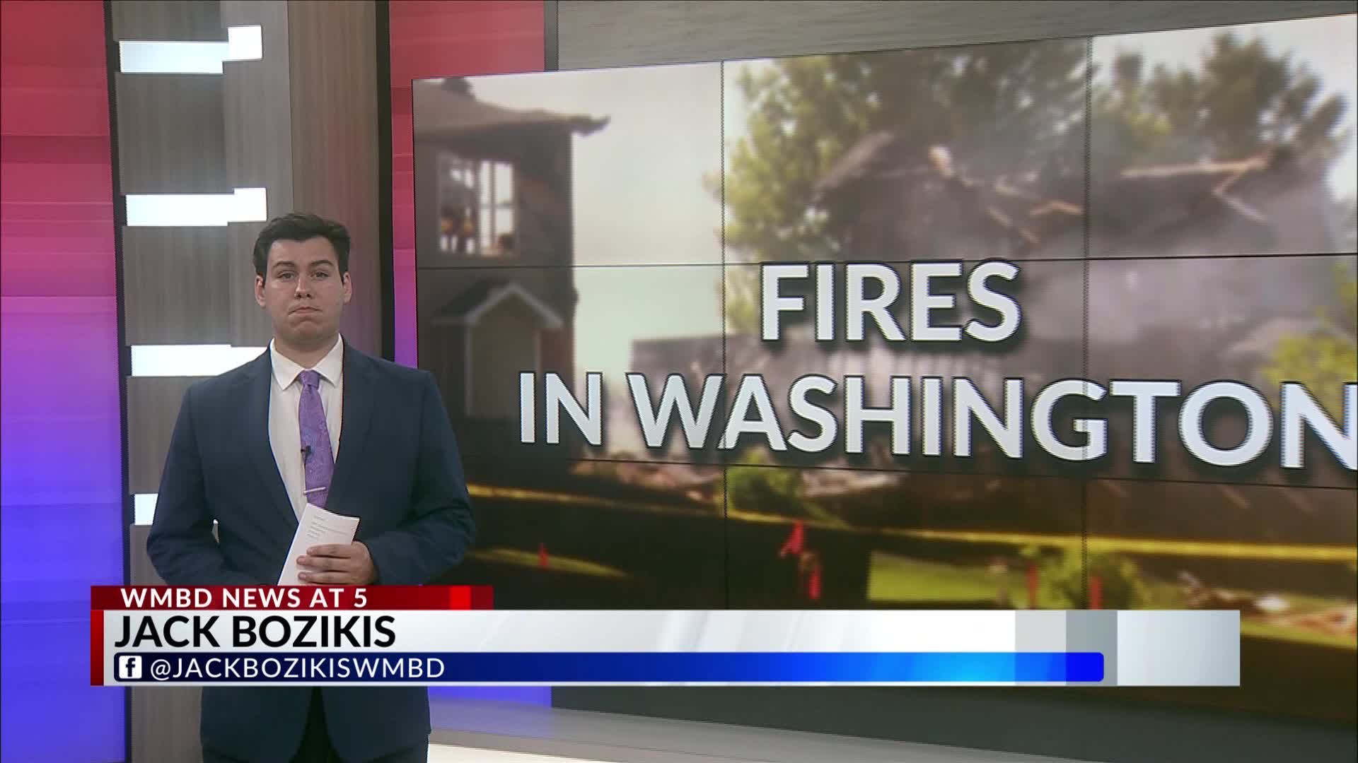 Fire crews respond to multiple fires in Washington