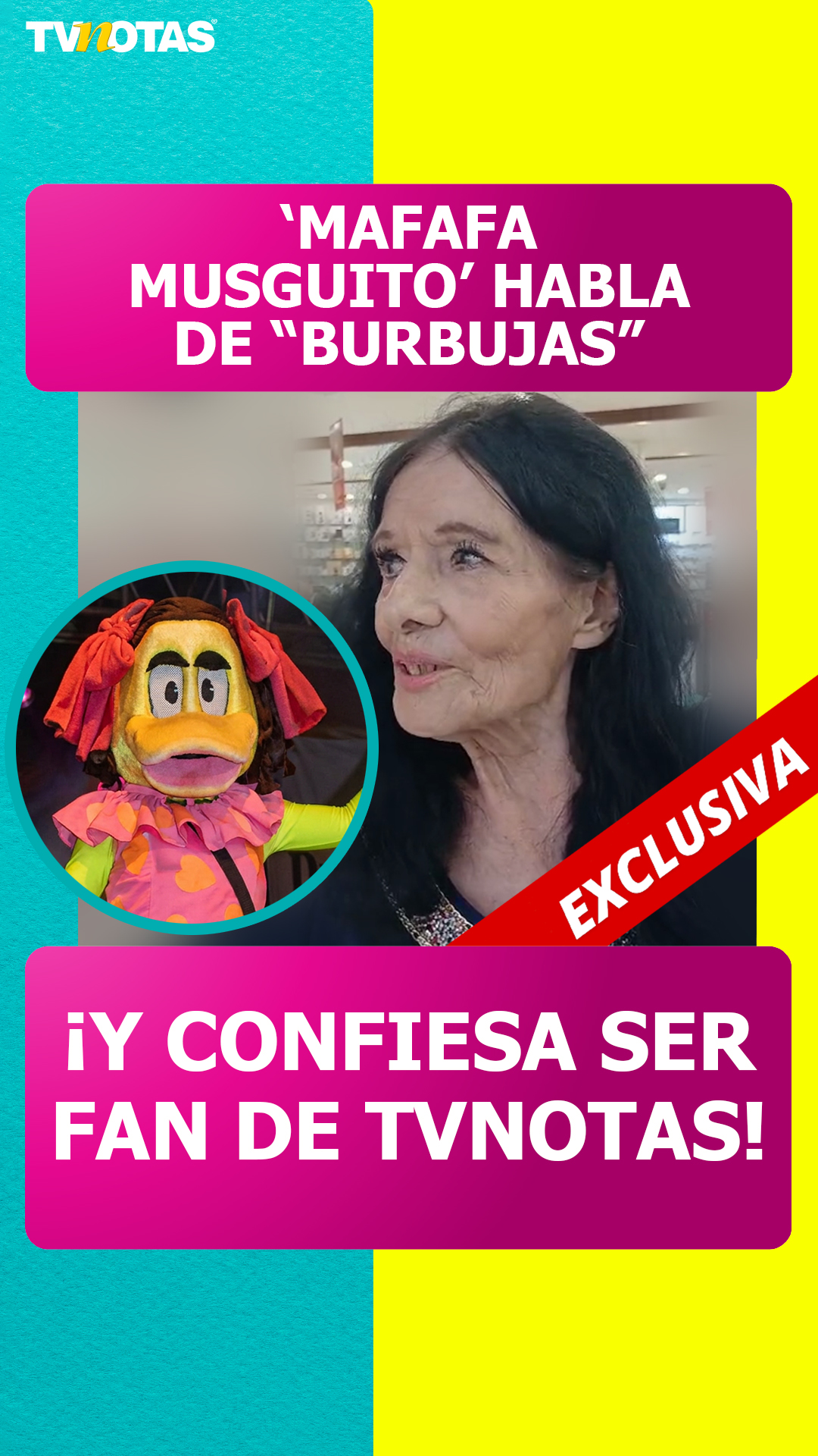 Aurora Alvarado, la inolvidable Mafafa Musguito, recuerda el éxito de ...