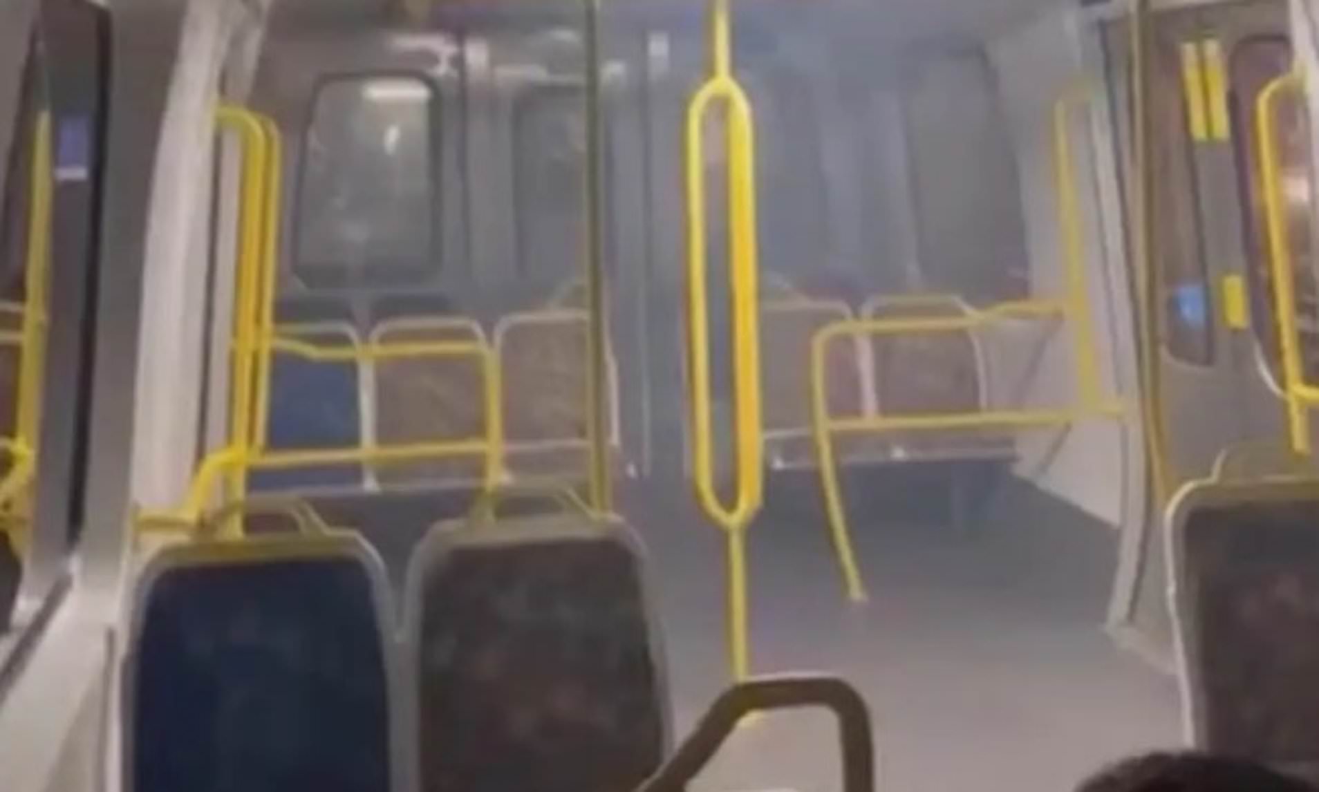 Peak-hour panic as sparks and blasts rip through Melbourne train