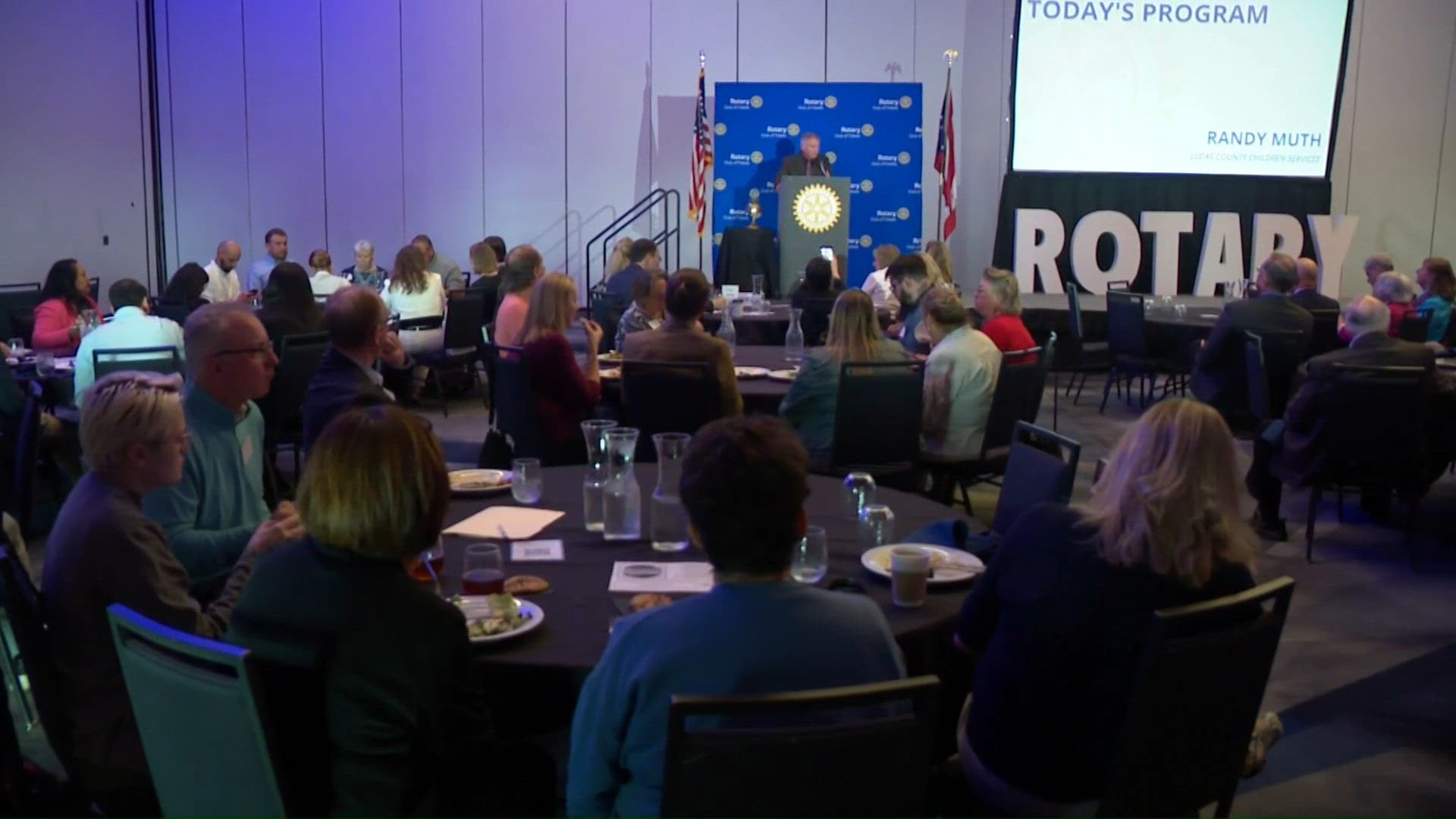Lucas County Children Services director speaks at Toledo Rotary Club