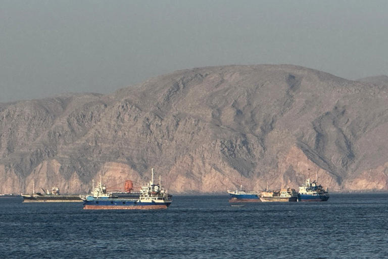 Cargo ship struck by 'unknown projectile' along Iran, Kuwait border in ...