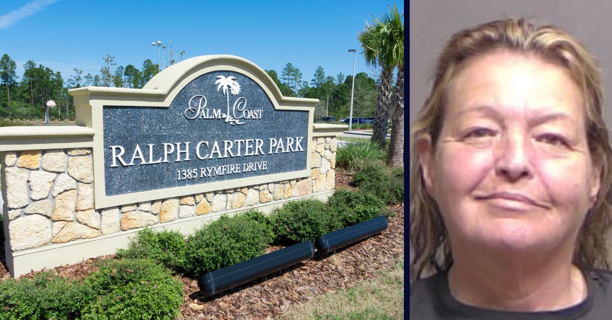 Smirking 'granny' locked 5 kids in park bathroom with pit bull outside ...