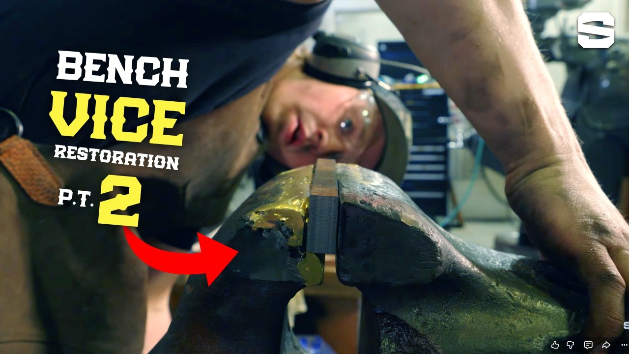 Will I save this massive 1916 bench vise? (Part 2)