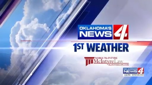 Hello! Mike Morgan's quick 4PM Monday Oklahoma weather update! June 1st ...