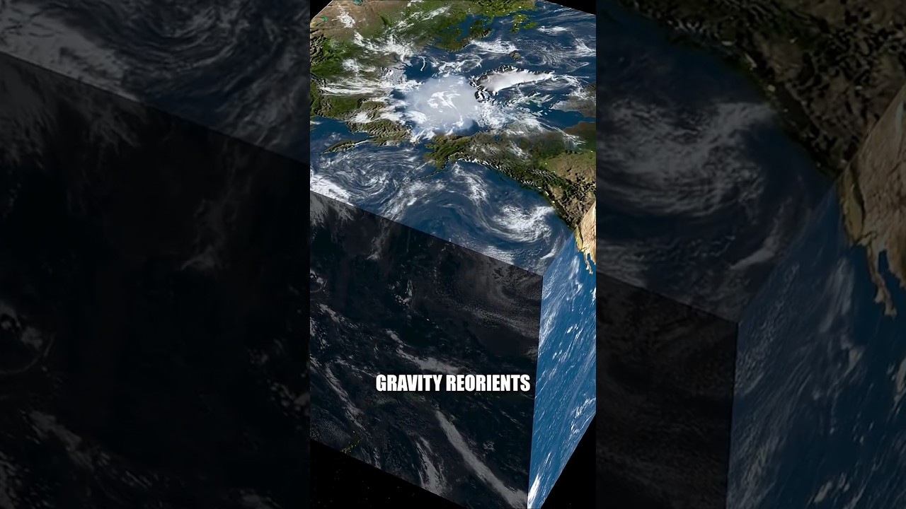 See what would happen if the Earth were shaped like a cube
