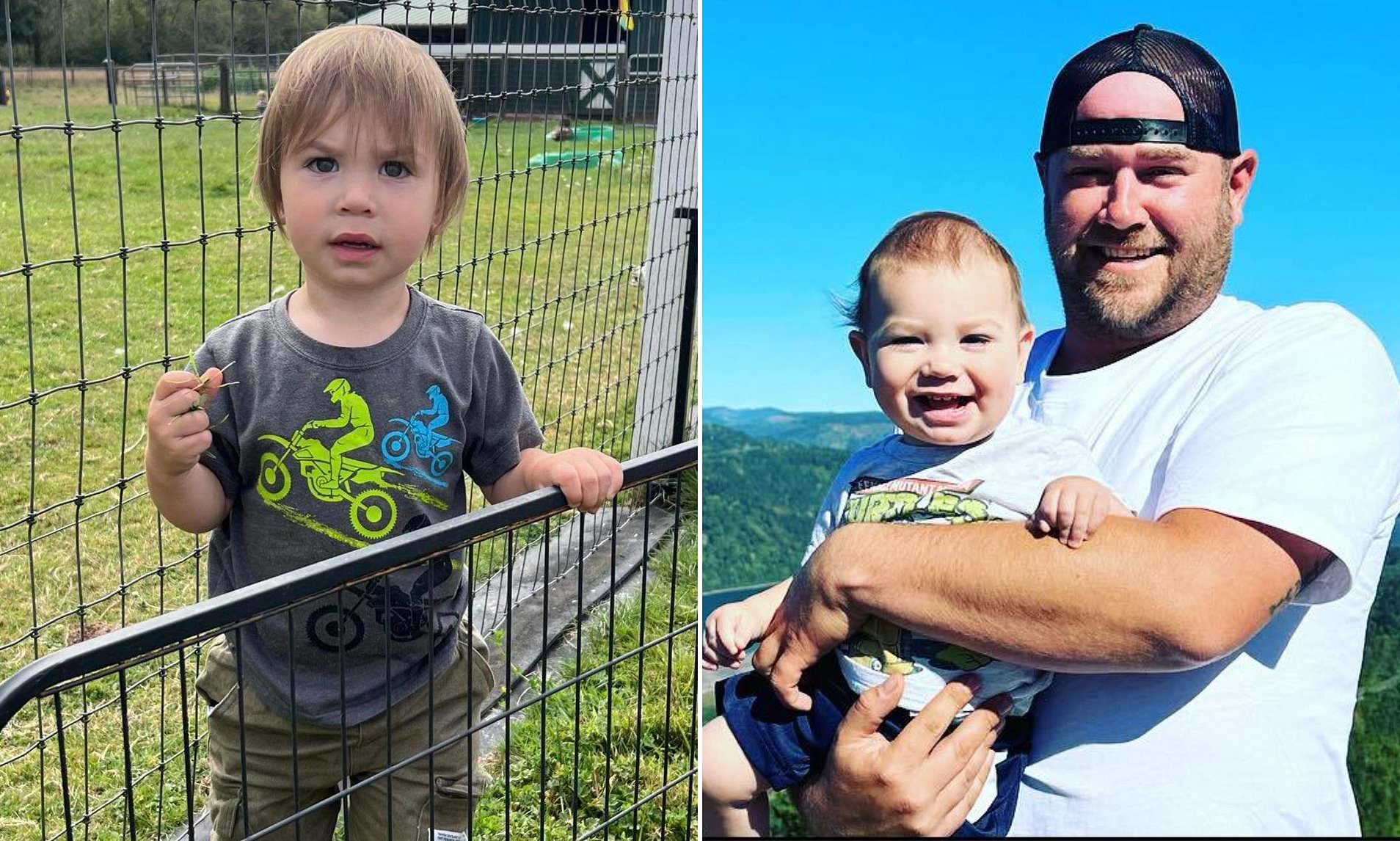 Tragedy after dad sat and watched boy, 2, walk out door of Oregon home