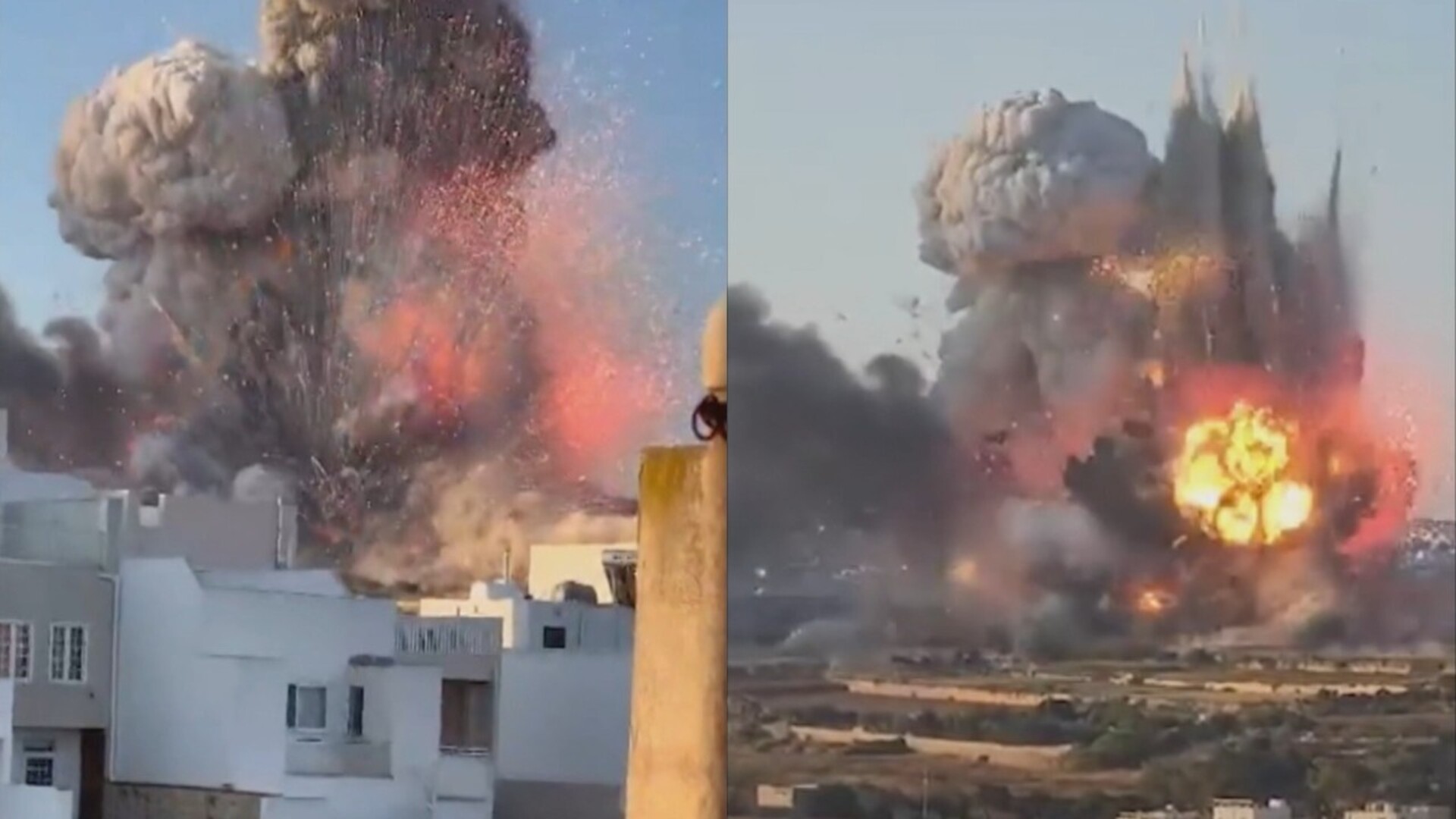Malta rocked by massive explosion at fireworks factory
