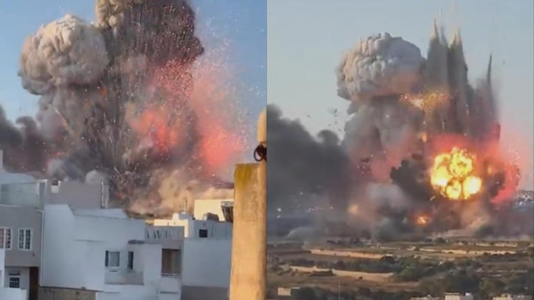 Malta rocked by massive explosion at fireworks factory