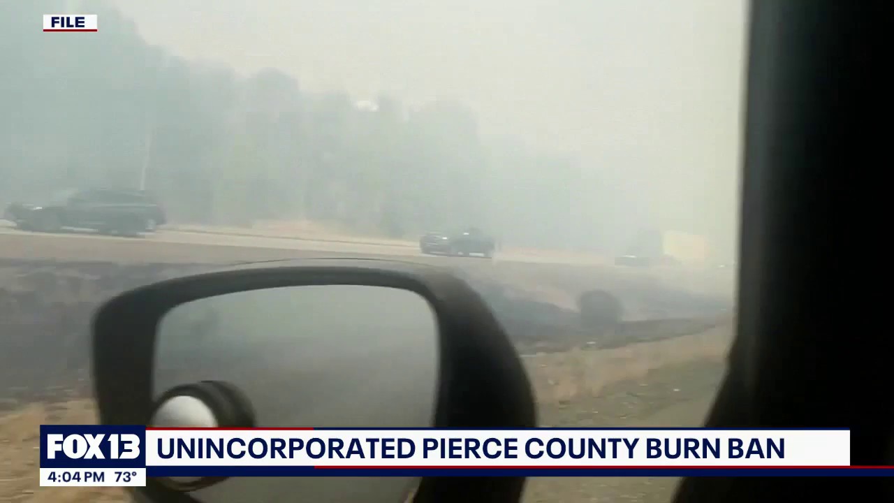 Heat wave brings burn bans to Pierce County