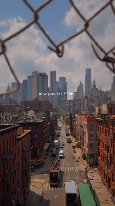 New York City streets full of energy and charm