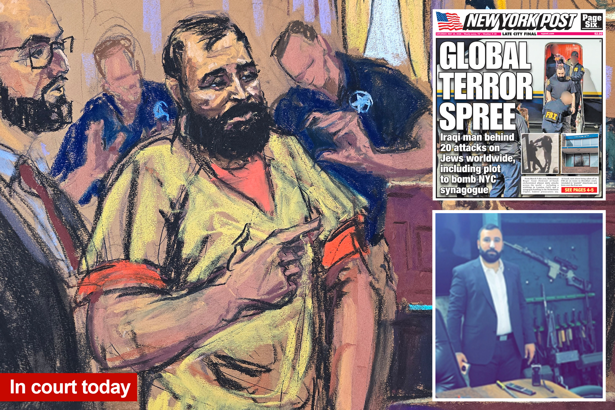 Terror suspect who allegedly plotted to kill Ivanka Trump sports evil ...