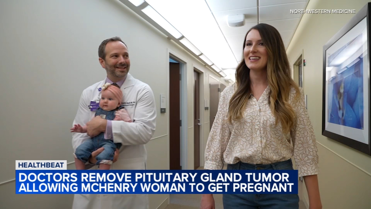 Suburban woman credits birth of 2nd child to brain surgery