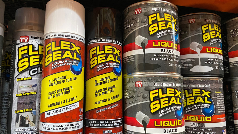 People tried to fix car, truck, bicycle, and tractor tires with Flex ...