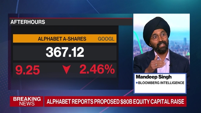 Alphabet will raise $80 billion to fund AI spending