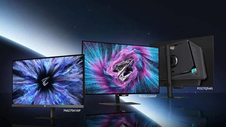 Gigabyte debuts 4th gen tandem WOLED and multi-mode mini LED gaming ...