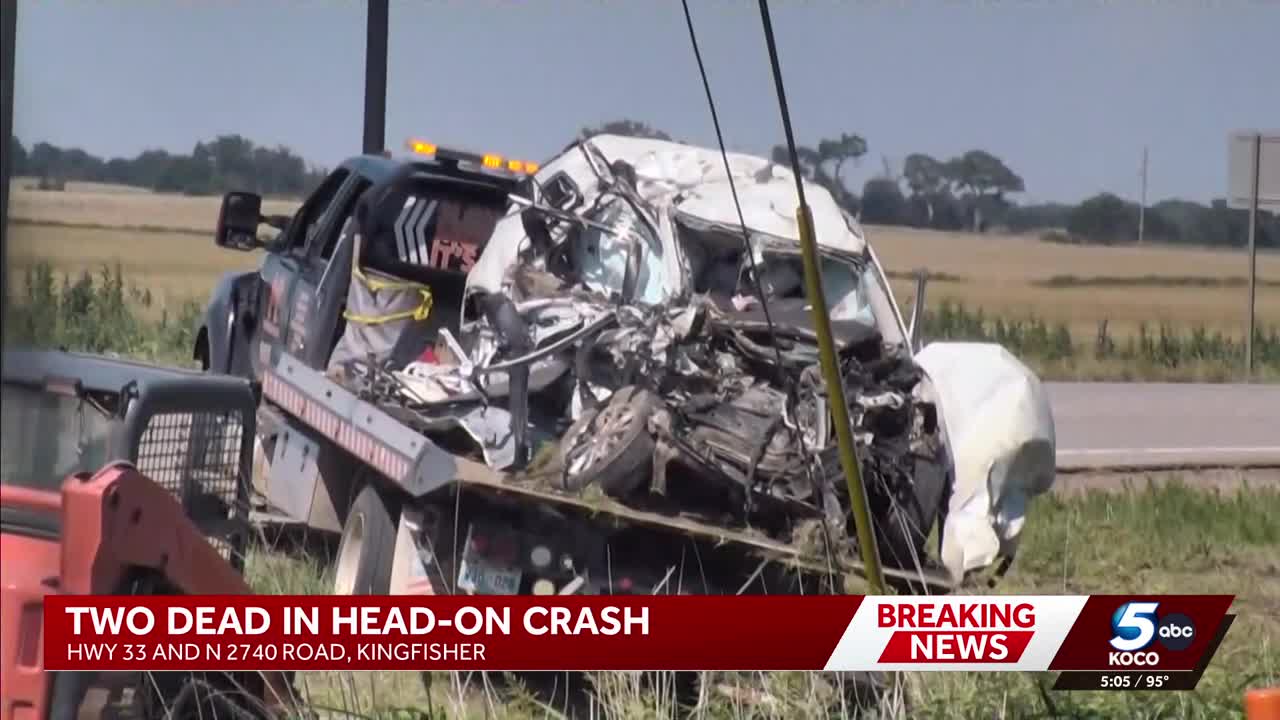 Head-on crash involving semi leaves 2 people dead on Highway 33 near ...