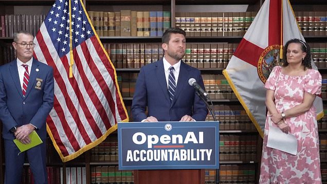 Florida sues OpenAI and CEO Sam Altman over claims ChatGPT harmed children