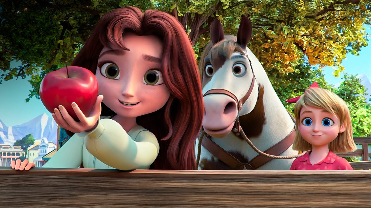 Lucky sneaks out to see Spirit and the Better With You montage Spirit ...
