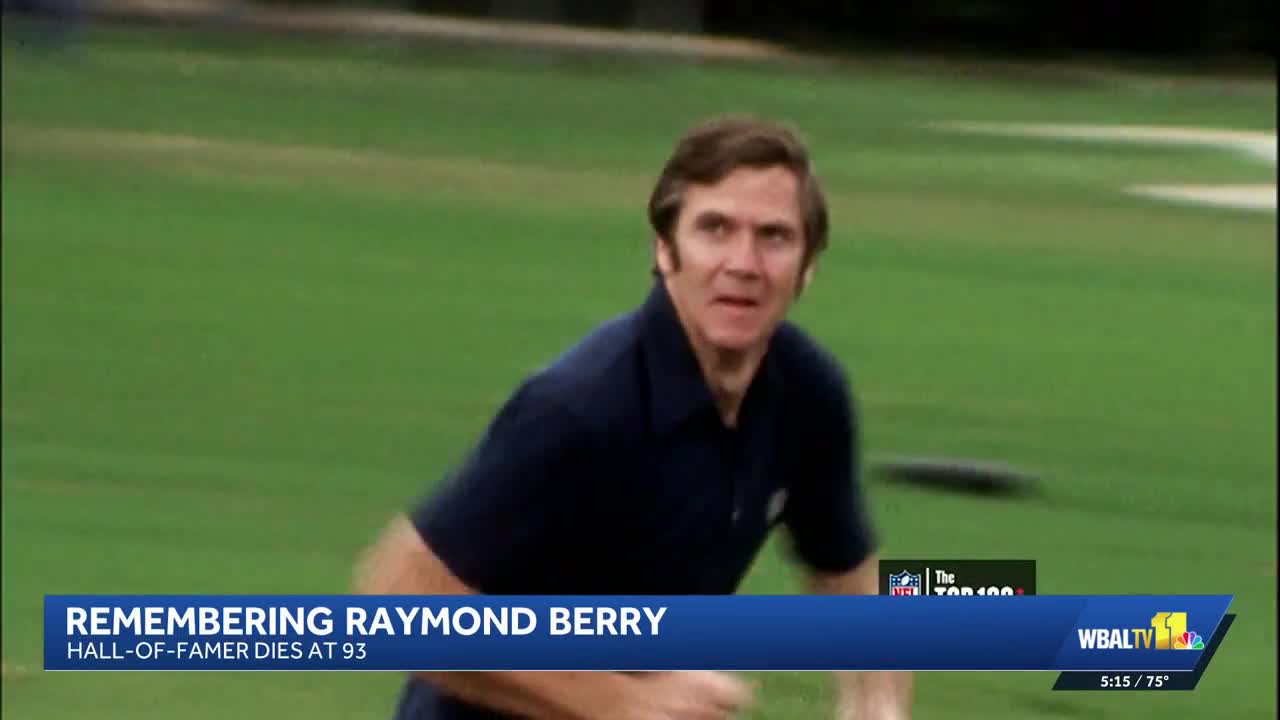 Baltimore Colts legend Raymond Berry dies at 93