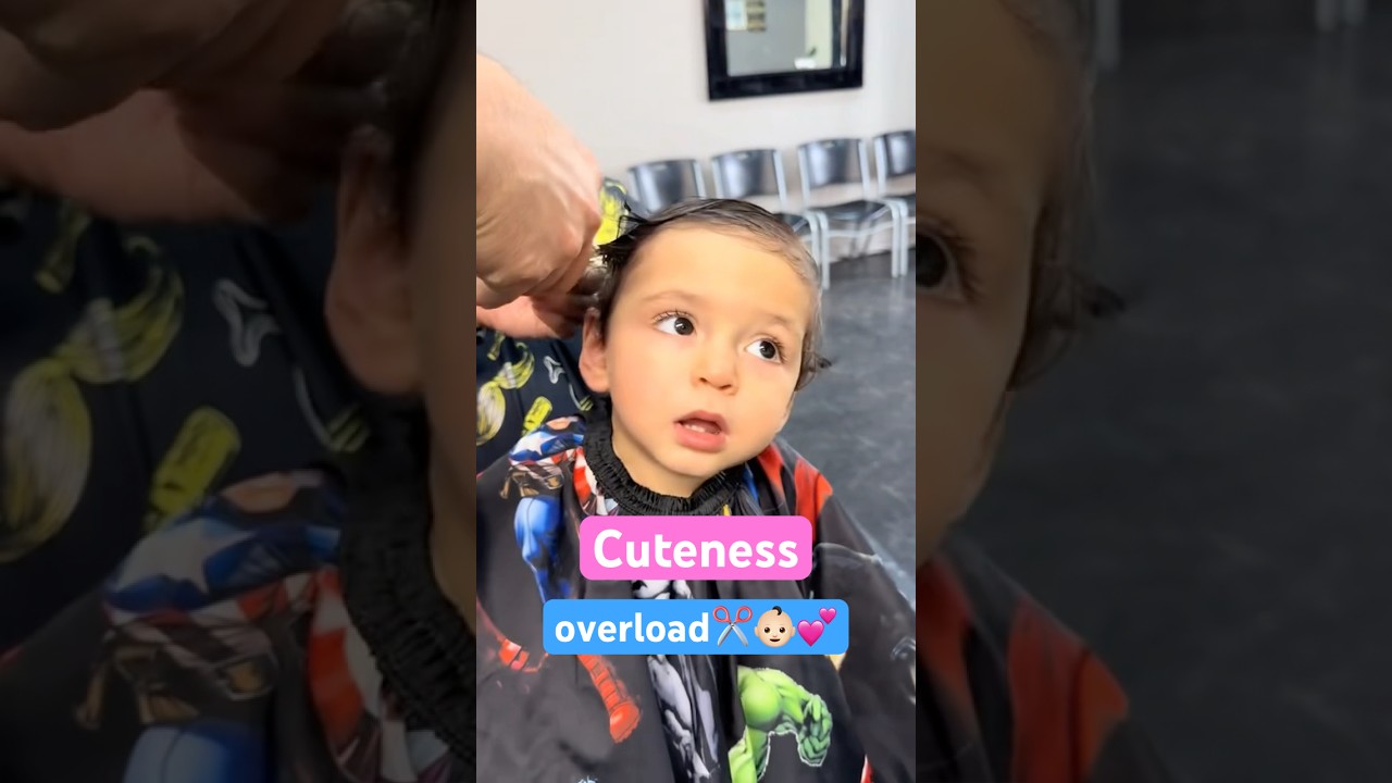 Baby’s first haircut is too cute to handle