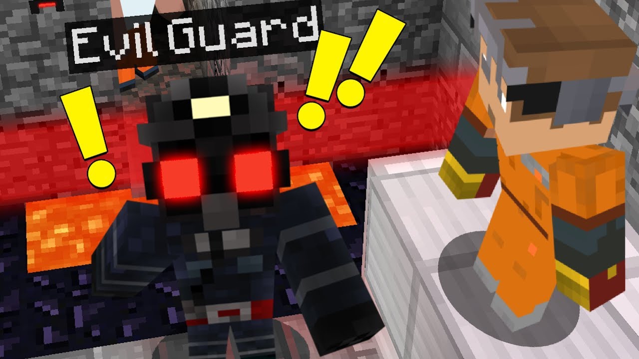 Killing evil guards with the most overpowered prison setup