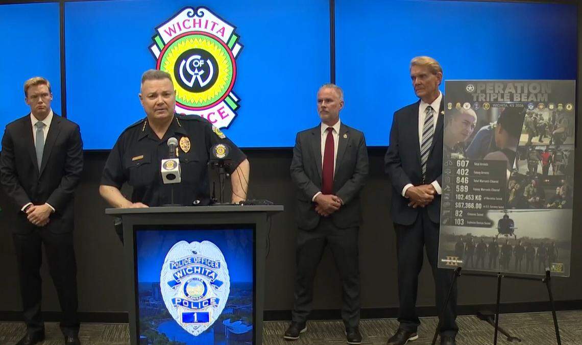 600 arrests, guns & drugs seized in Wichita's latest Operation Triple ...