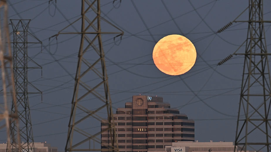 Strawberry moon to follow rare May blue moon