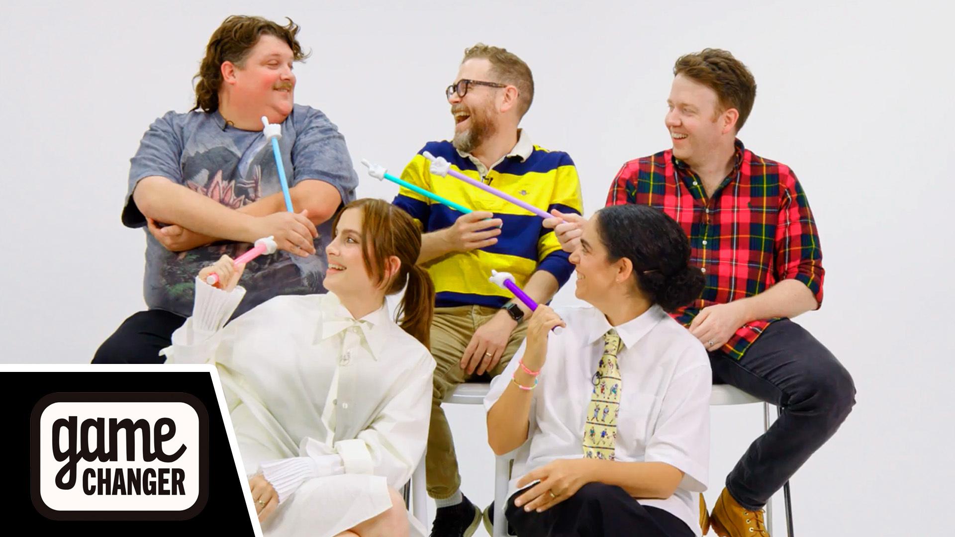 The cast of "Game Changer" plays who's who